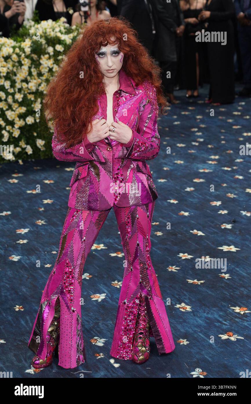 Ny. 05th May, 2025. Chappell Roan at arrivals for The 2025 Costume ...