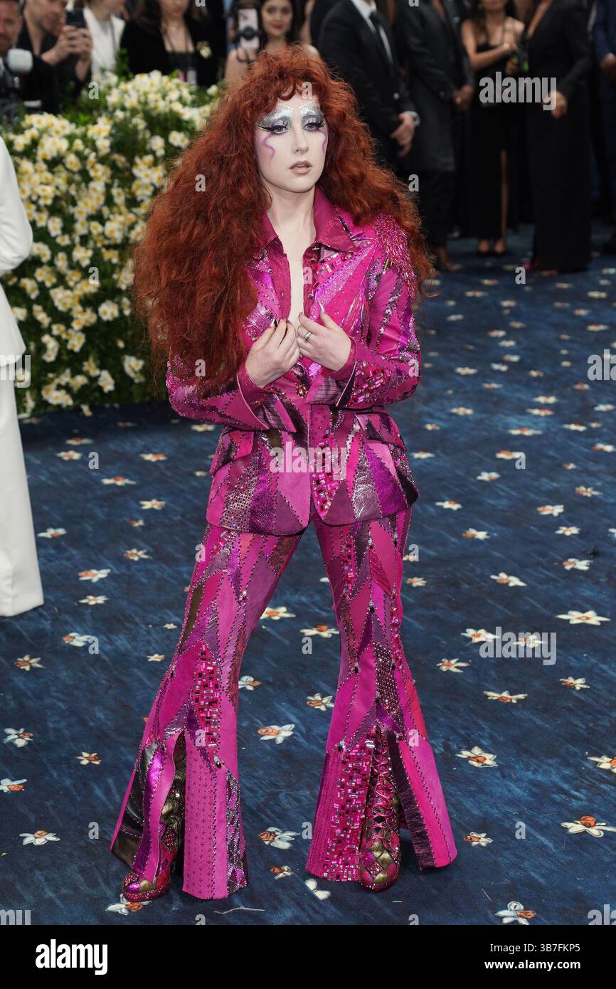Ny. 05th May, 2025. Chappell Roan at arrivals for The 2025 Costume ...