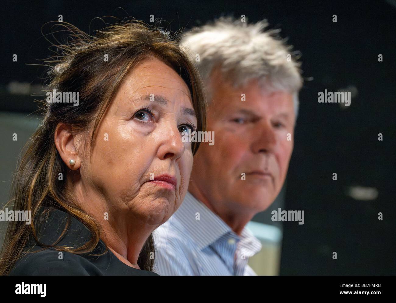 Munich, Germany. 06th May, 2025. Eleonora and Stefan Nagy attend a ...