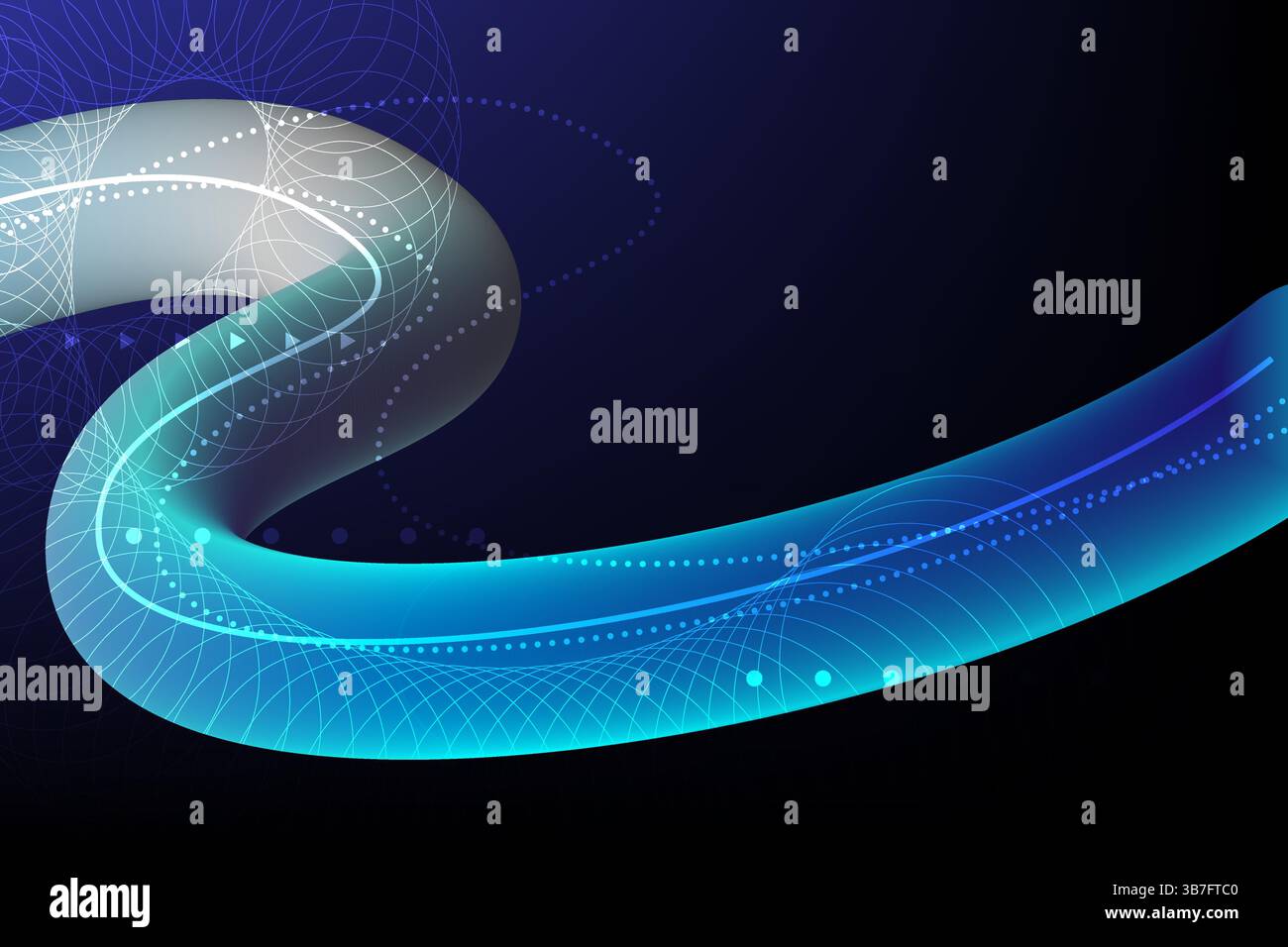 Fiber cable optic technology High speed internet, communication and ...