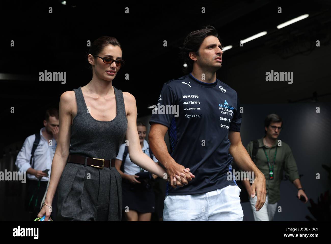 Miami Gardens, Etats Unis. 04th May, 2025. SAINZ Carlos (spa), Williams ...