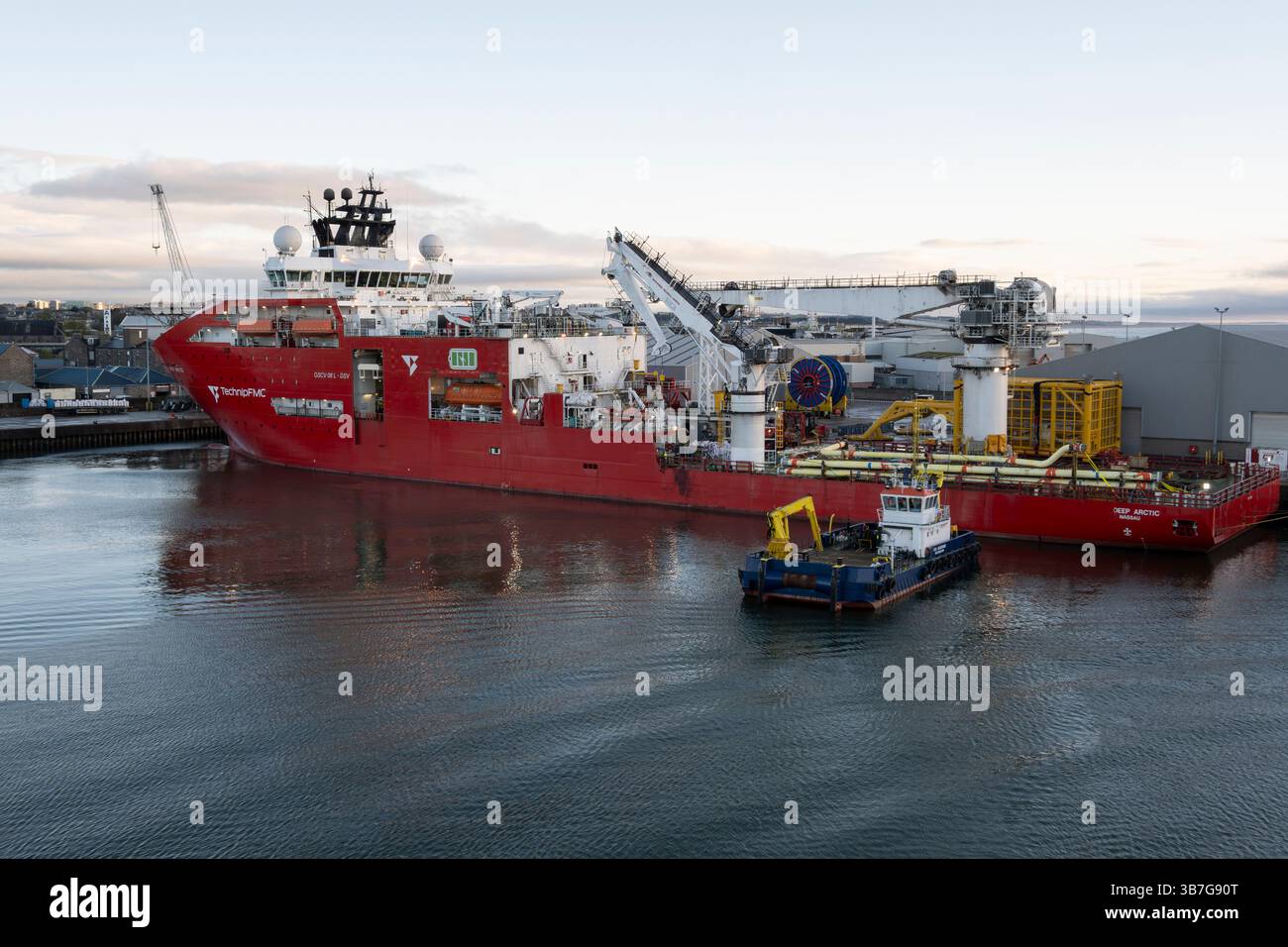 TechnipFMC purpose built diving support and heavy construction vessel ...