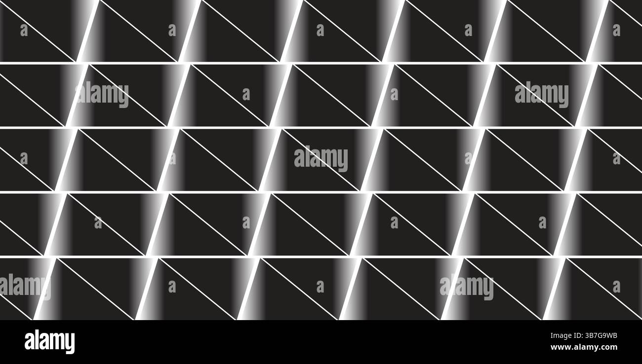 black and white angled blocks pattern with thin diagonal highlights ...