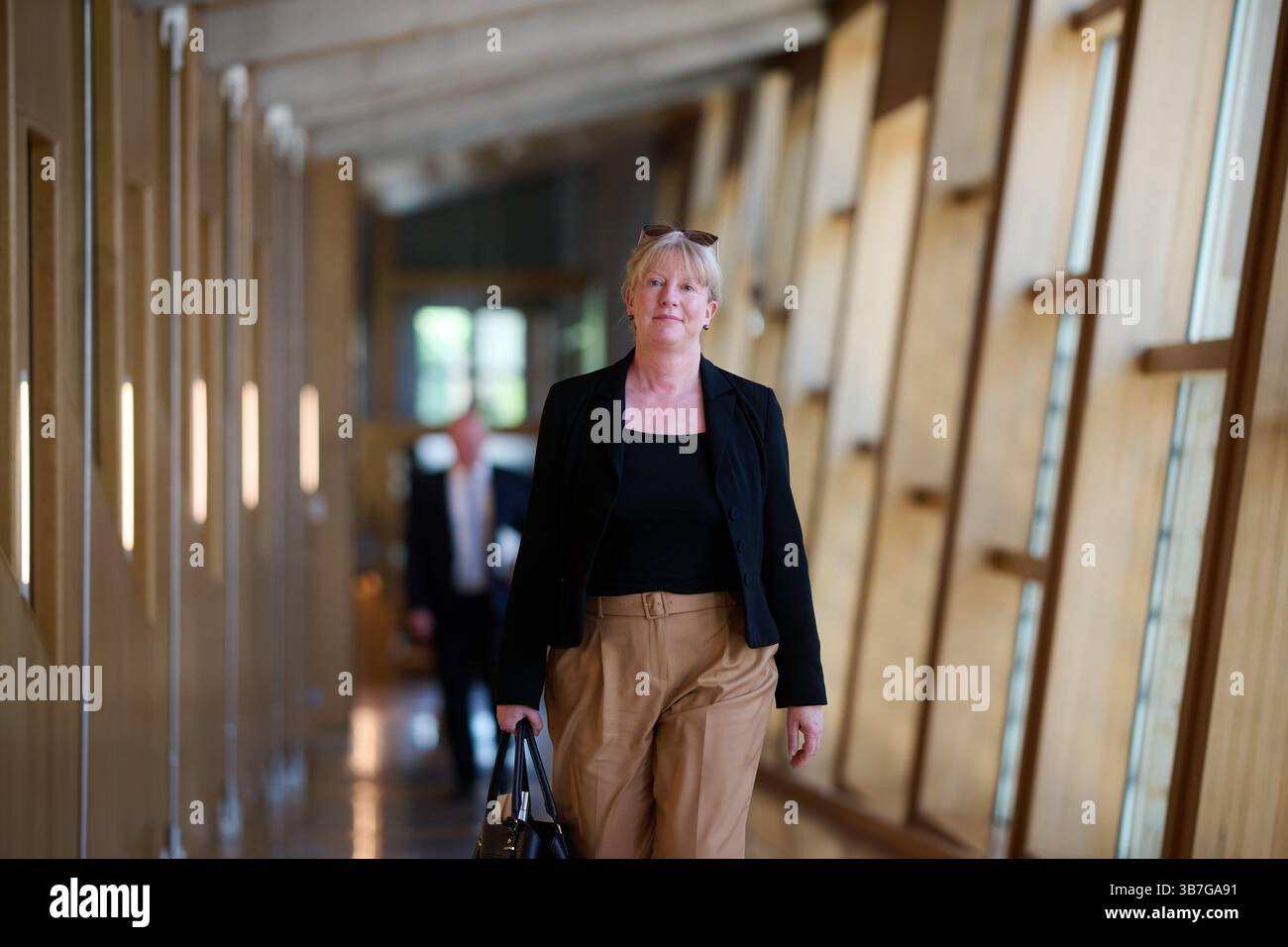 Edinburgh Scotland, UK 06 May 2025. Cabinet Secretary for Finance and ...