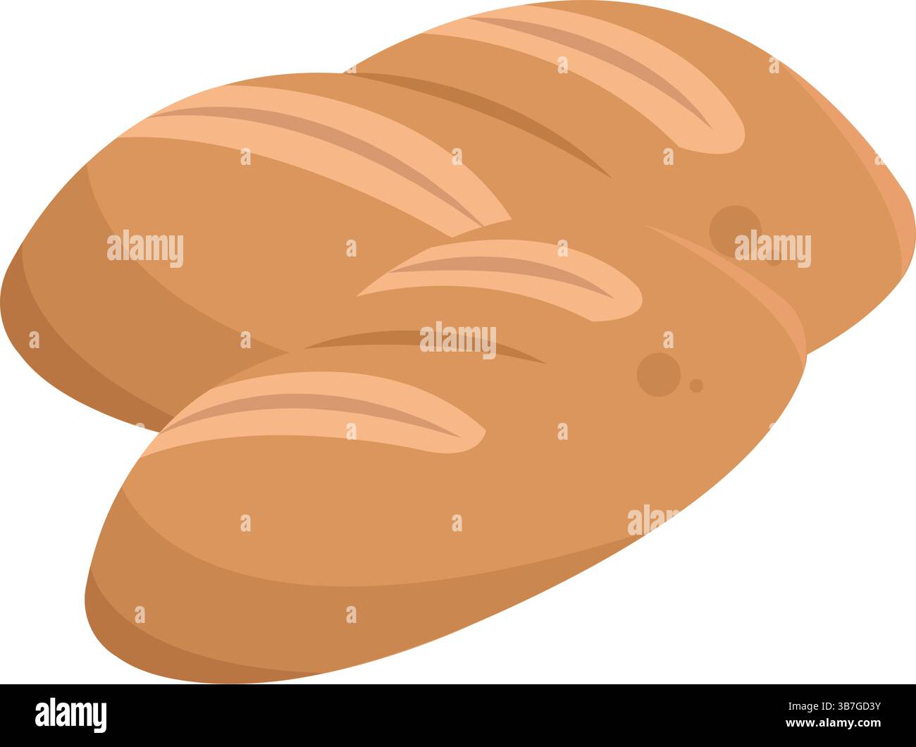 Loaves of bread. Vector illustration Stock Vector Image & Art - Alamy