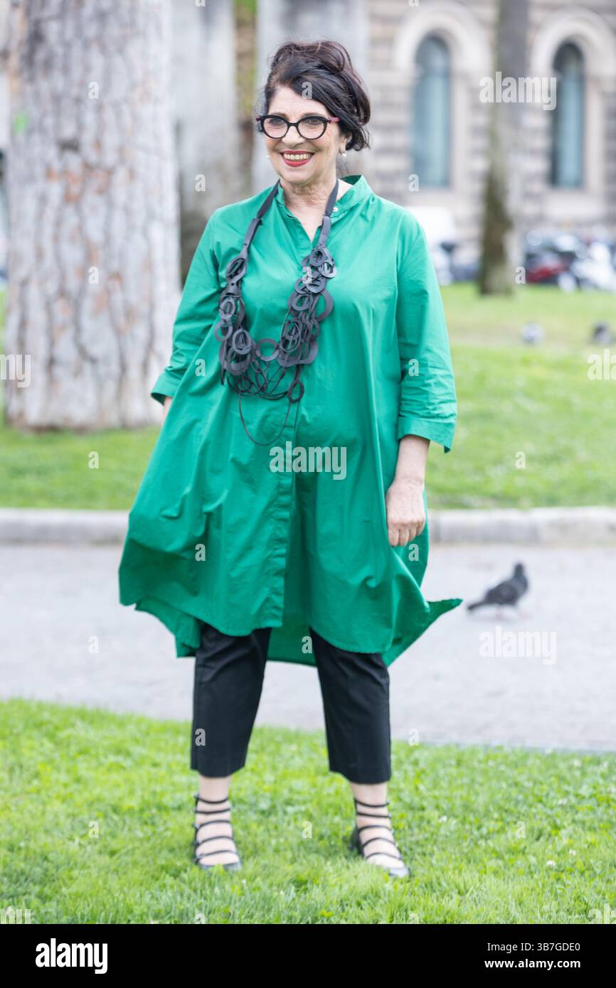 Rome, Abkhazia. 05th May, 2025. 5/5/2025 Italian actress Lucia Sardo ...