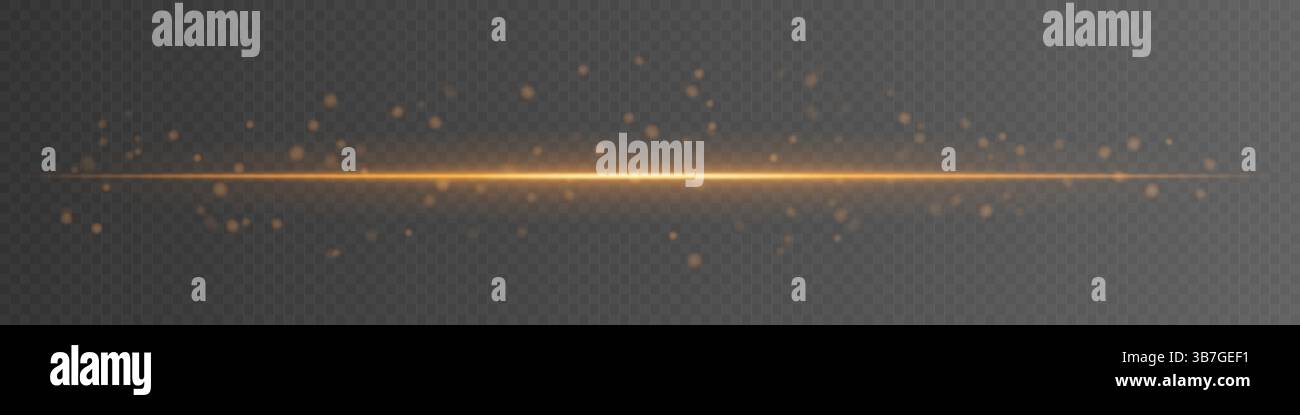 Yellow spotlight burst with radiant beams and ground reflection ...