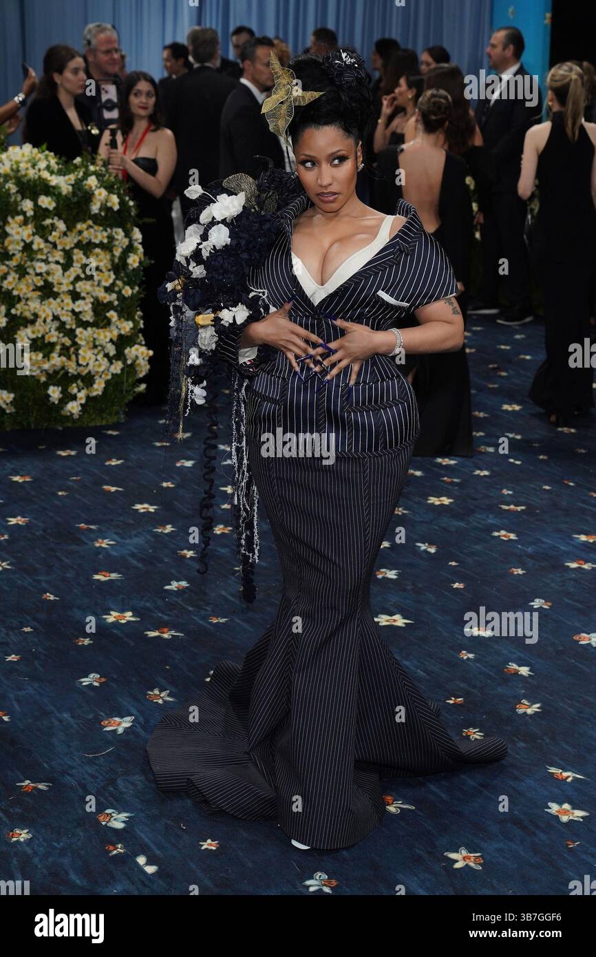 Ny. 05th May, 2025. Nicki Minaj at arrivals for The 2025 Costume ...