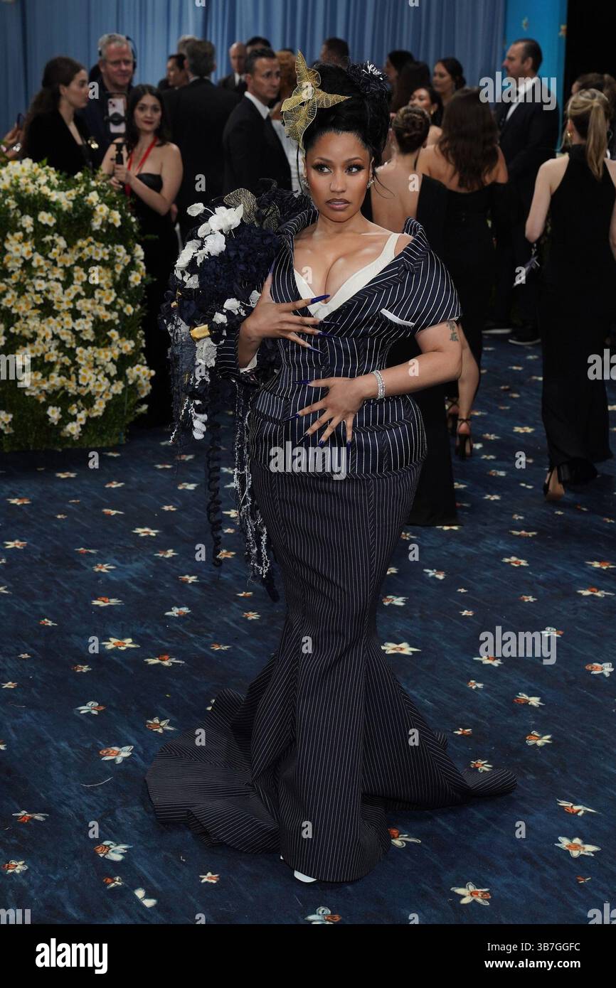 Ny. 05th May, 2025. Nicki Minaj at arrivals for The 2025 Costume ...