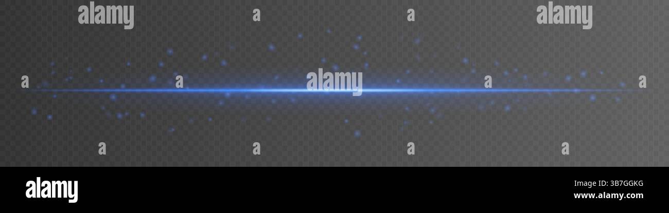 Blue light burst with glowing particles and wide rays. Soft pink ...