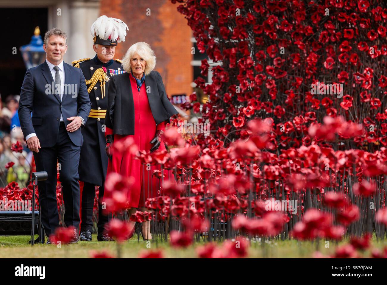 Tower of London, London, UK. 6th May 2025. To mark the 80th anniversary ...