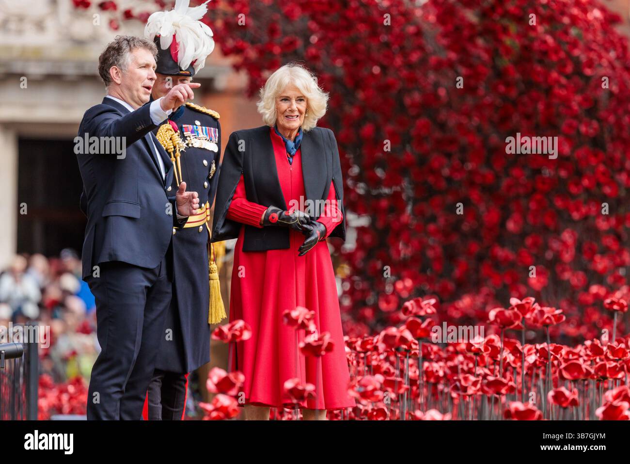 Tower of London, London, UK. 6th May 2025. To mark the 80th anniversary ...