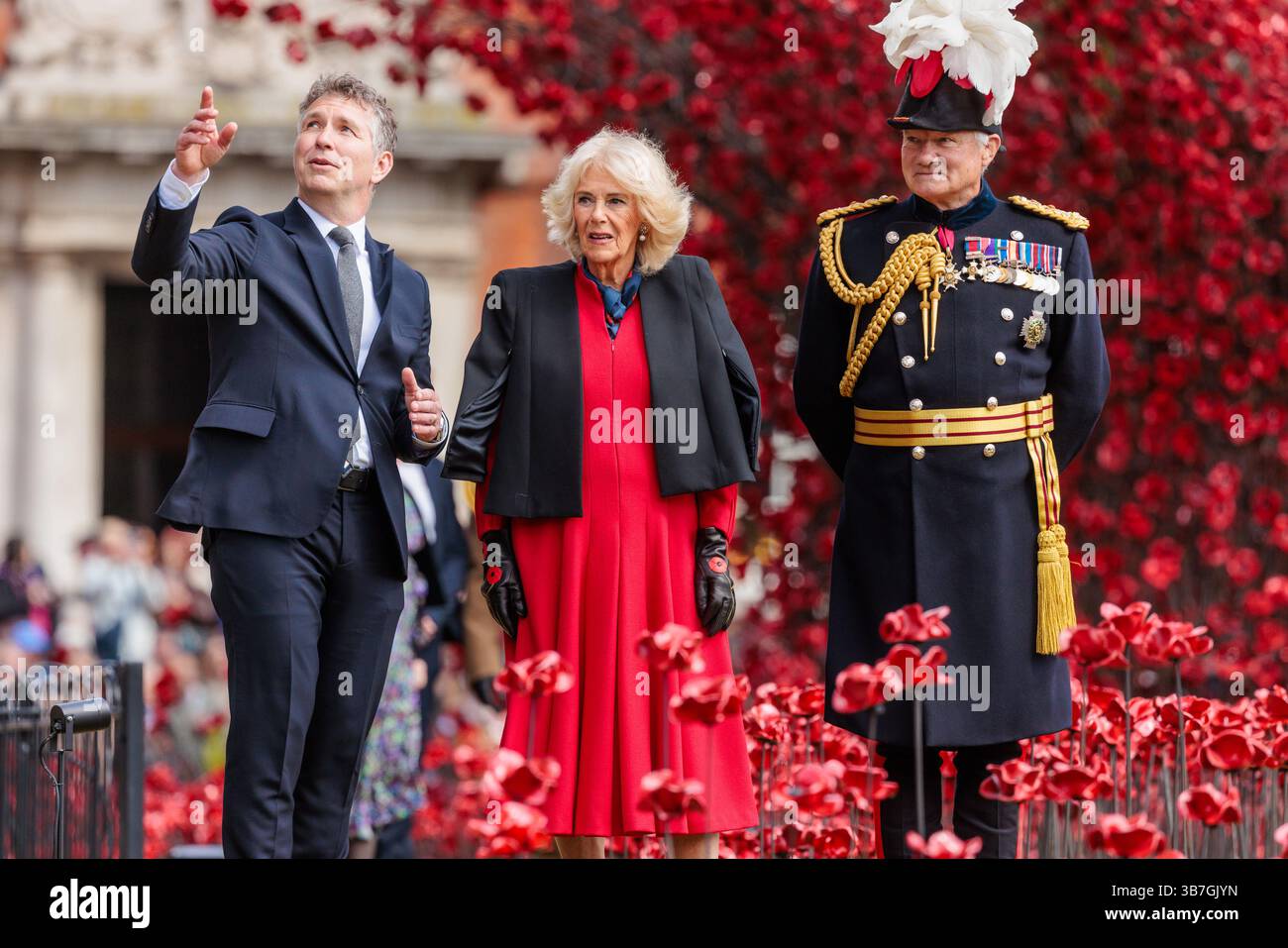 Tower of London, London, UK. 6th May 2025. To mark the 80th anniversary ...