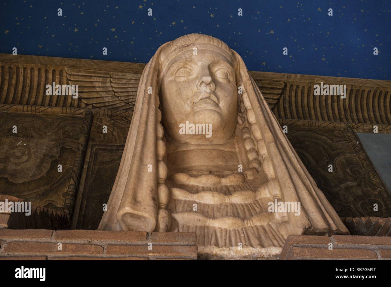 Isis-Sothis-Demeter head restoration, Gregorian Egyptian Museumn Musei ...