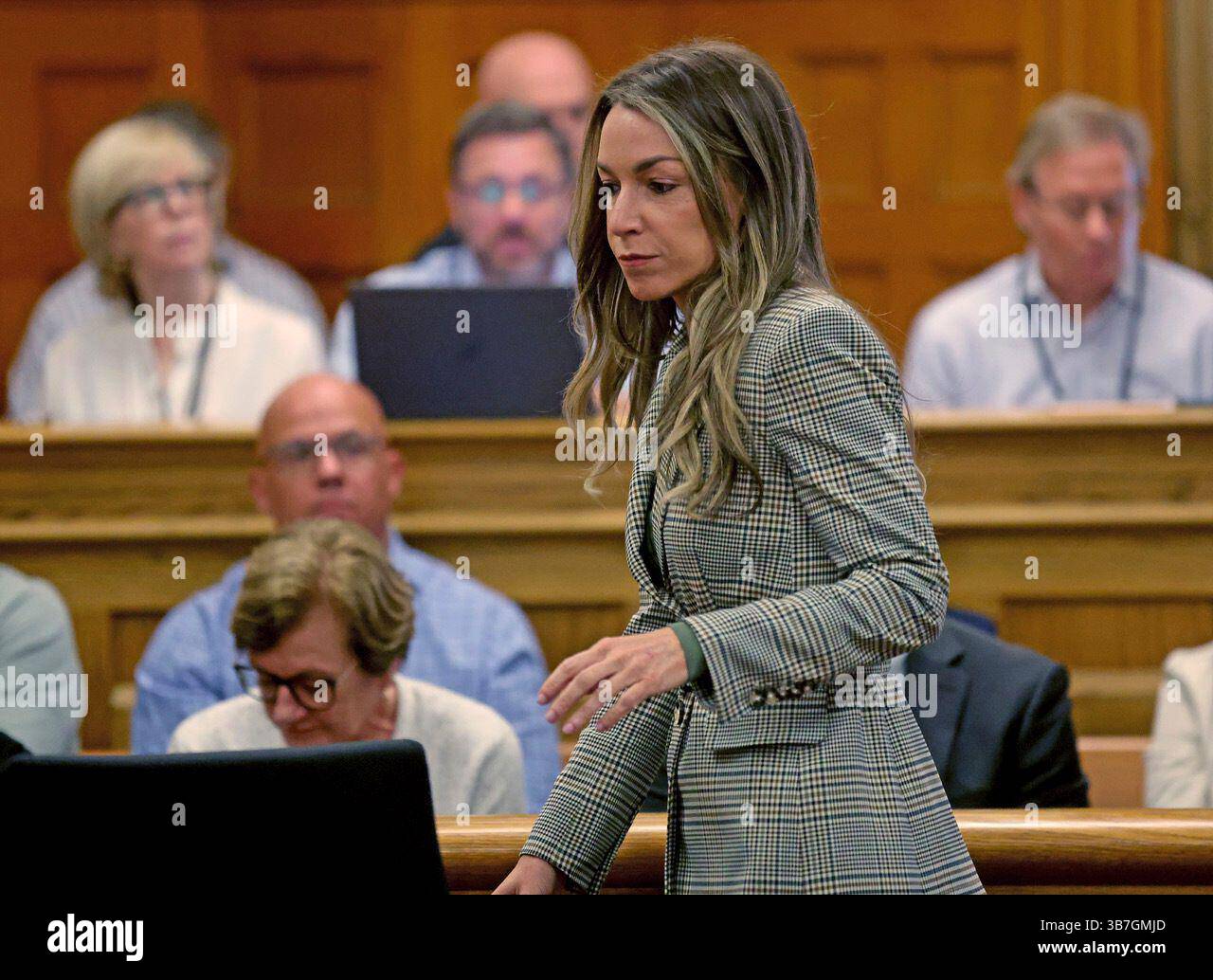 Karen Read attends her trial at Norfolk Superior Court, Tuesday, May 6 ...