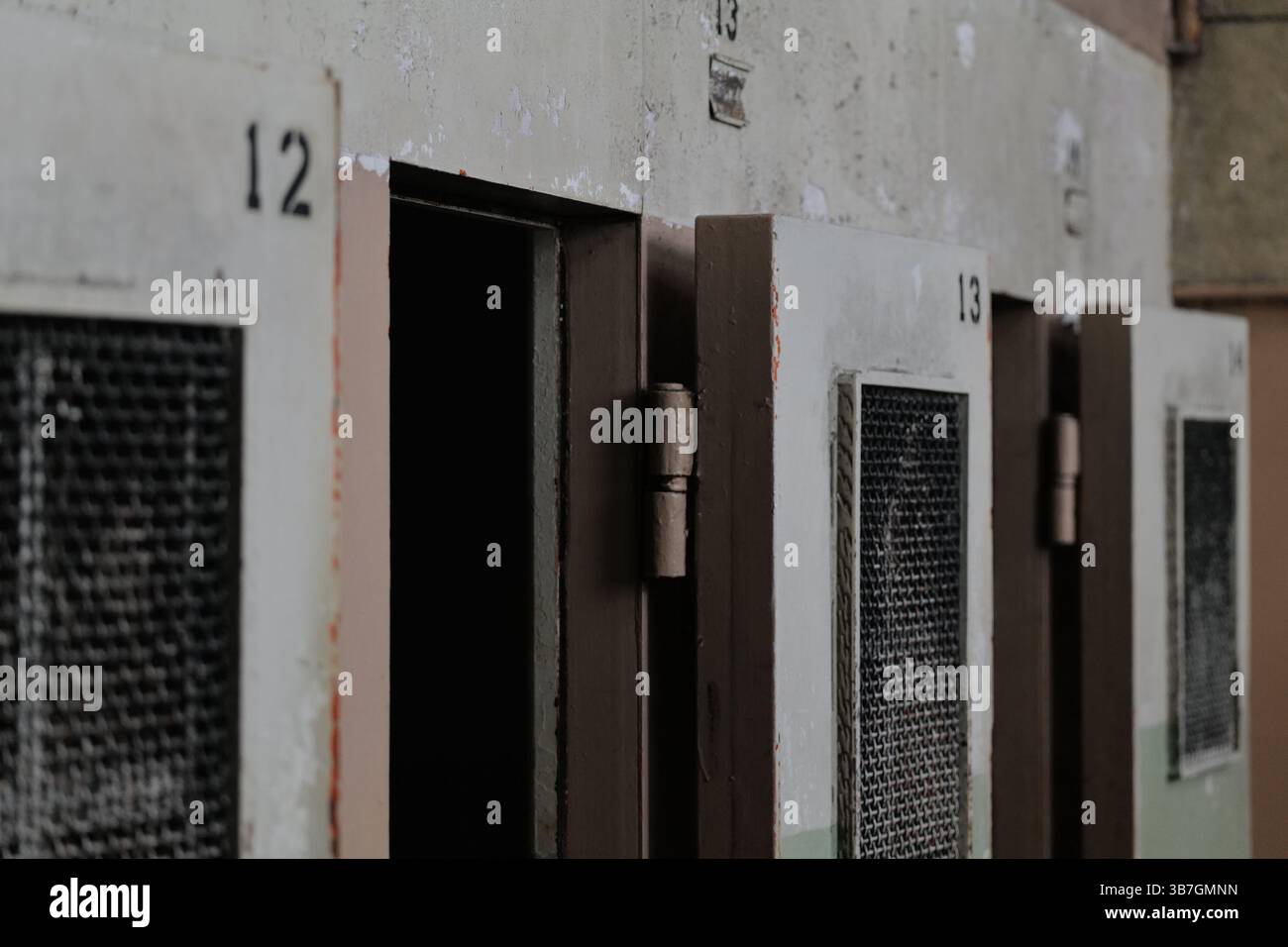 The notorious Alcatraz Island and maximum-security federal penitentiary ...