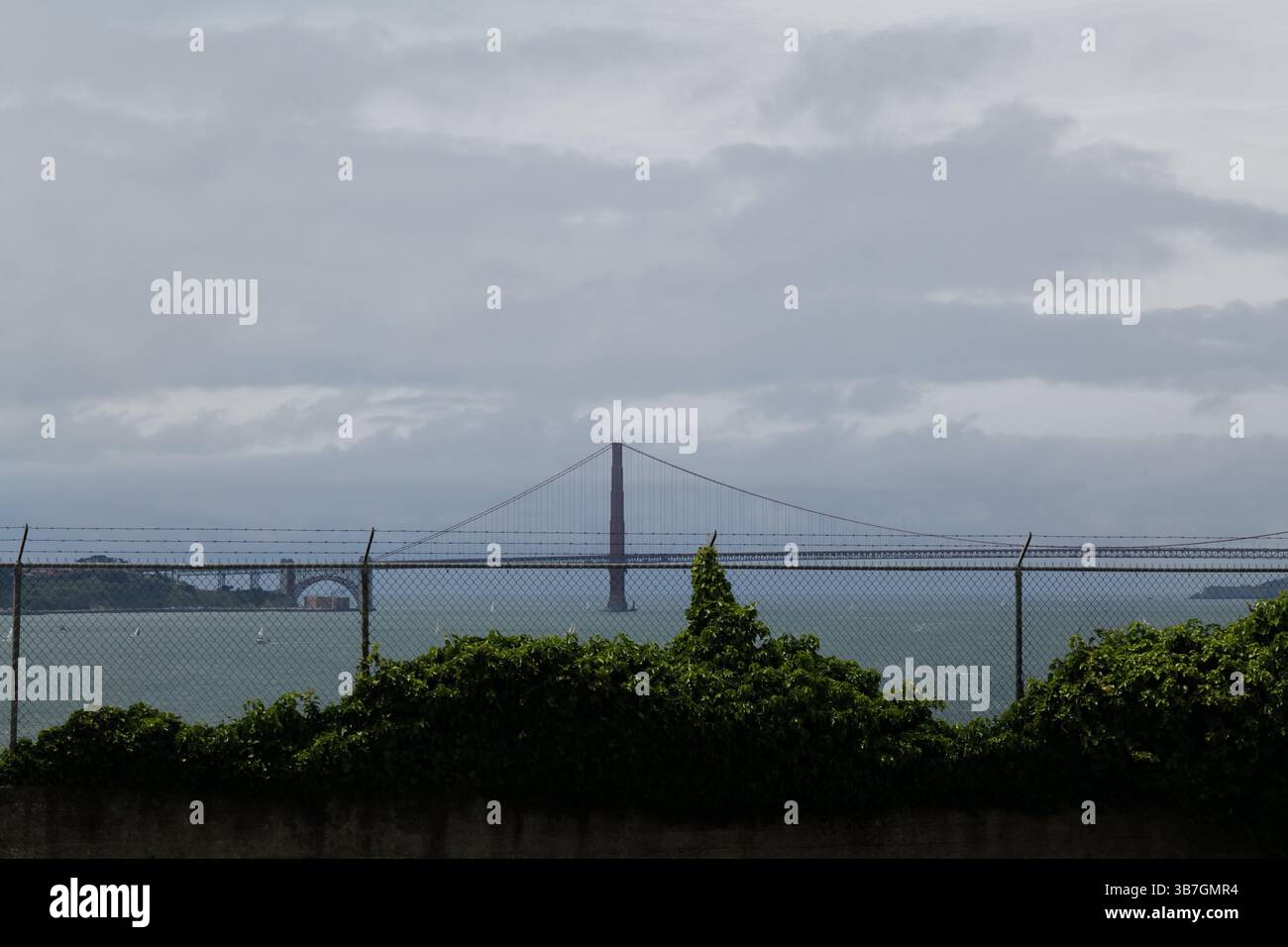 The notorious Alcatraz Island and maximum-security federal penitentiary ...