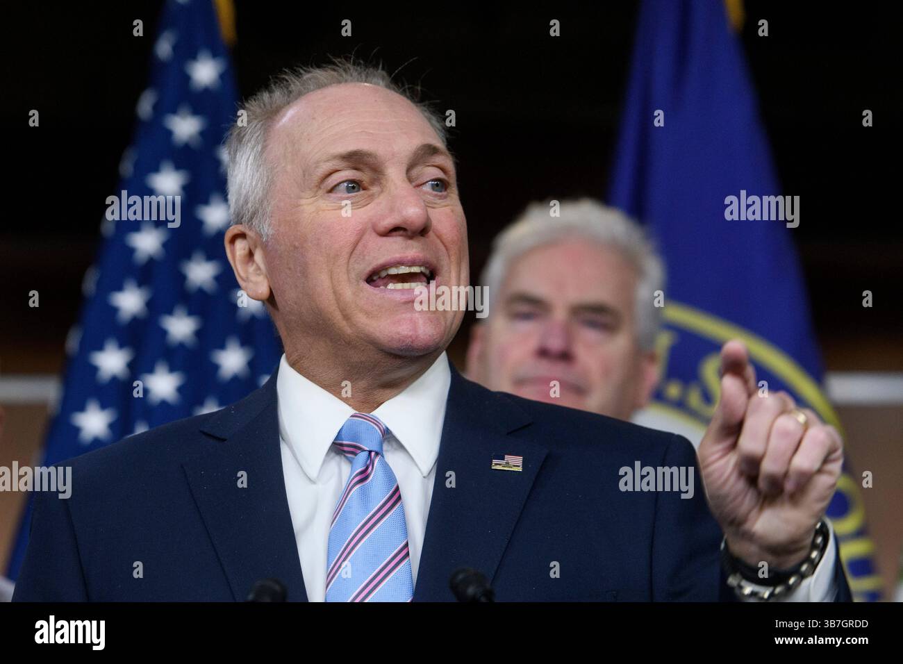House Majority Leader Steve Scalise, R-La., speaks during a news ...