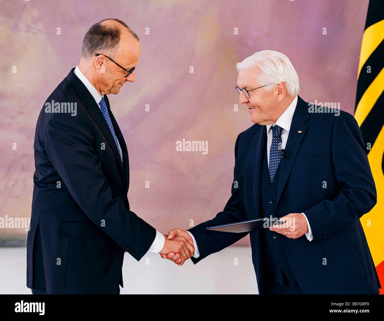 Bundespraesident Frank-Walter Steinmeier, aufgenommen bei der Ernennung ...