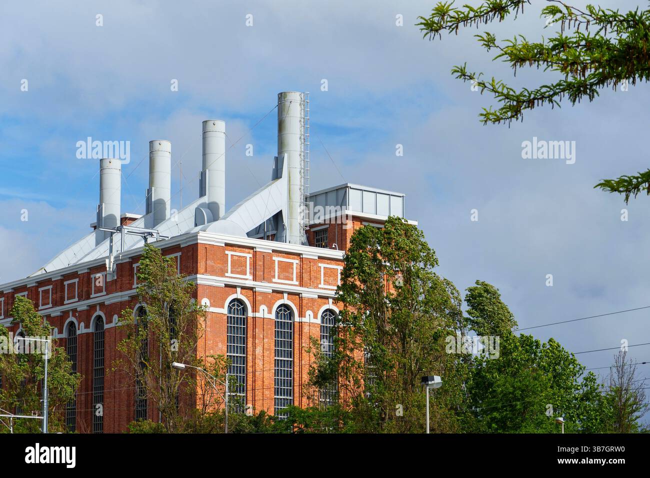 MAAT Central - Fundação EDP historic red brick power plant building ...