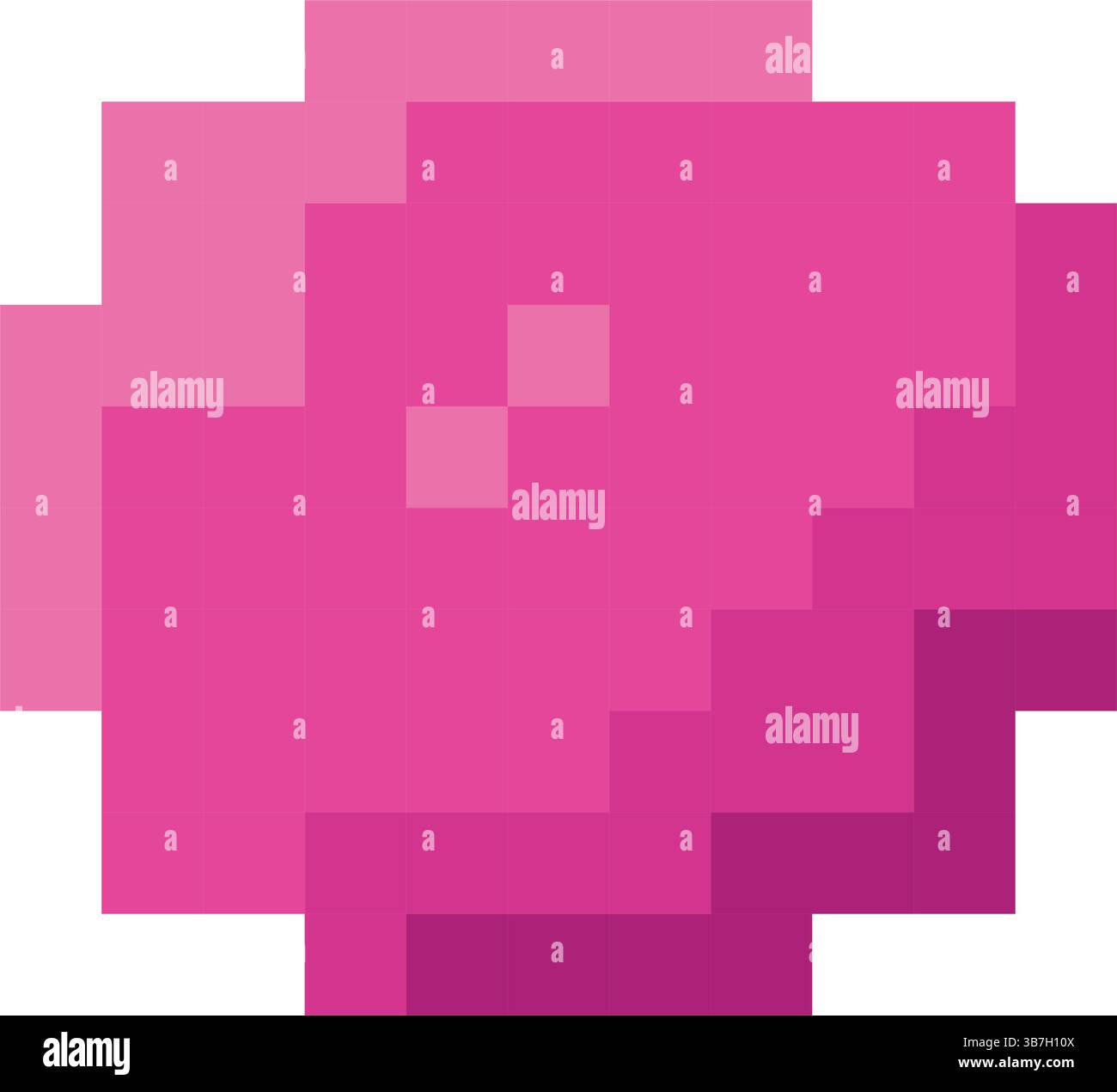 Bright pink bouncing slime. Vector illustration Stock Vector Image ...