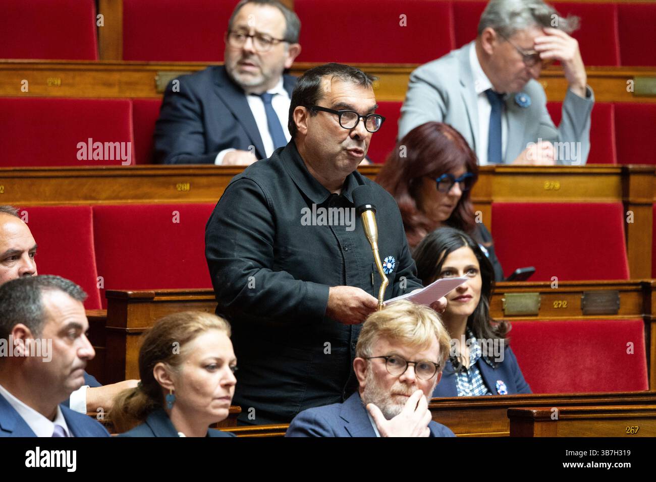 Paris, France. 06th May, 2025. Richard Ramos during a session of ...
