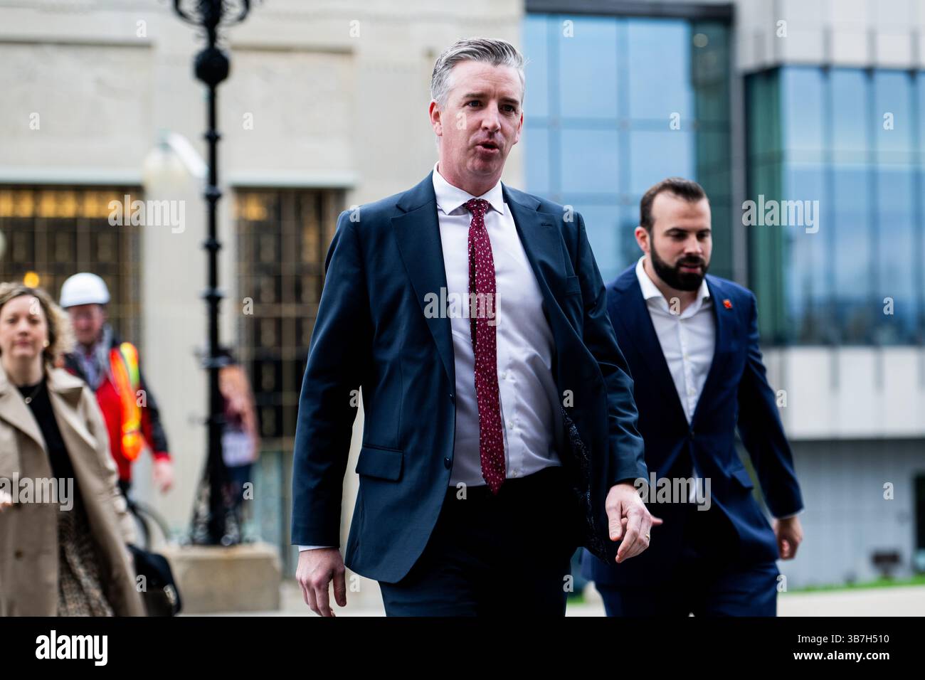 Ottawa, Canada. 06th May, 2025. Conservative MP-elect Michael Barrett ...