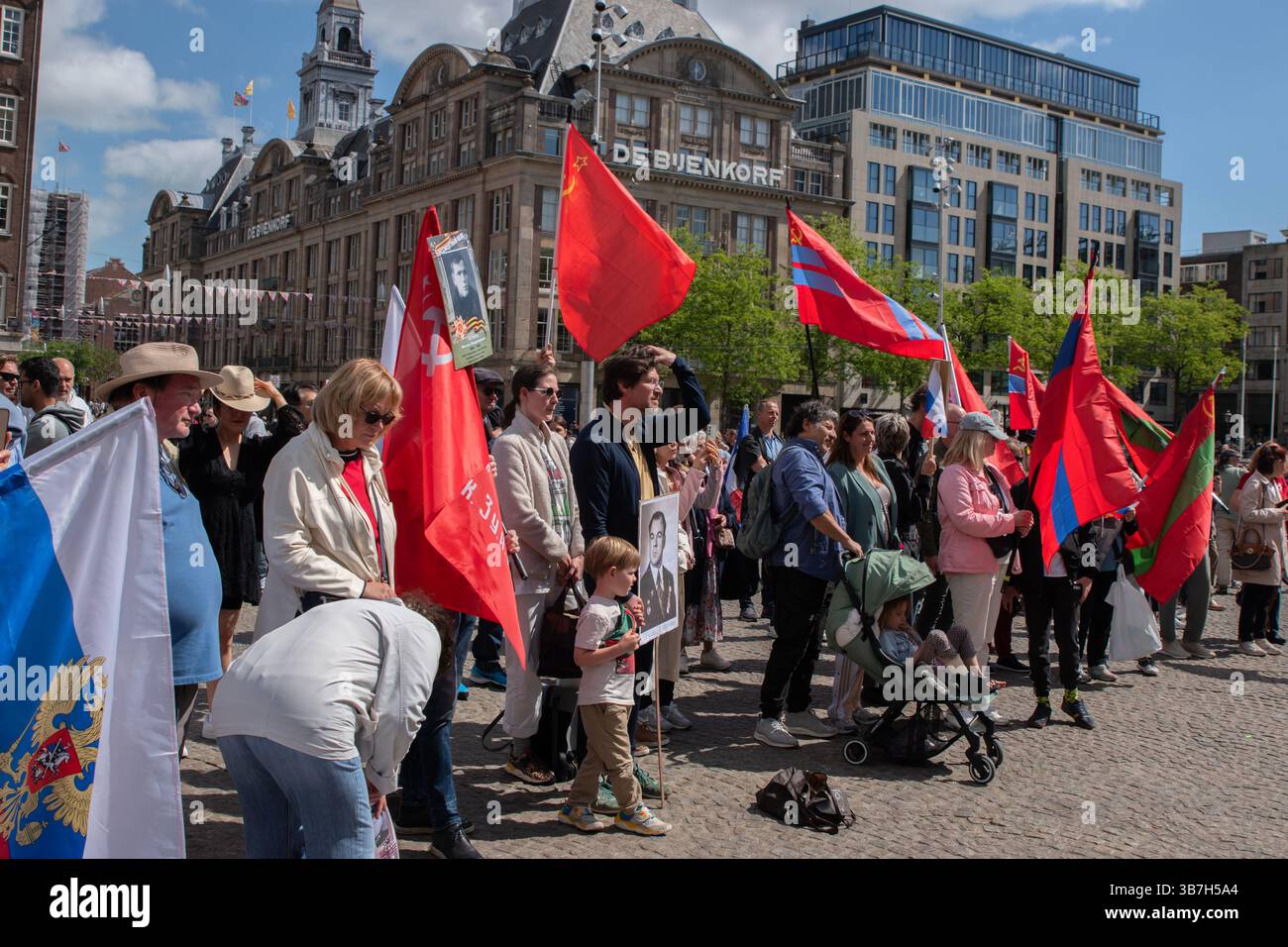 Vredes Demo Demonstration 80 Years Freedom After World War Two At ...