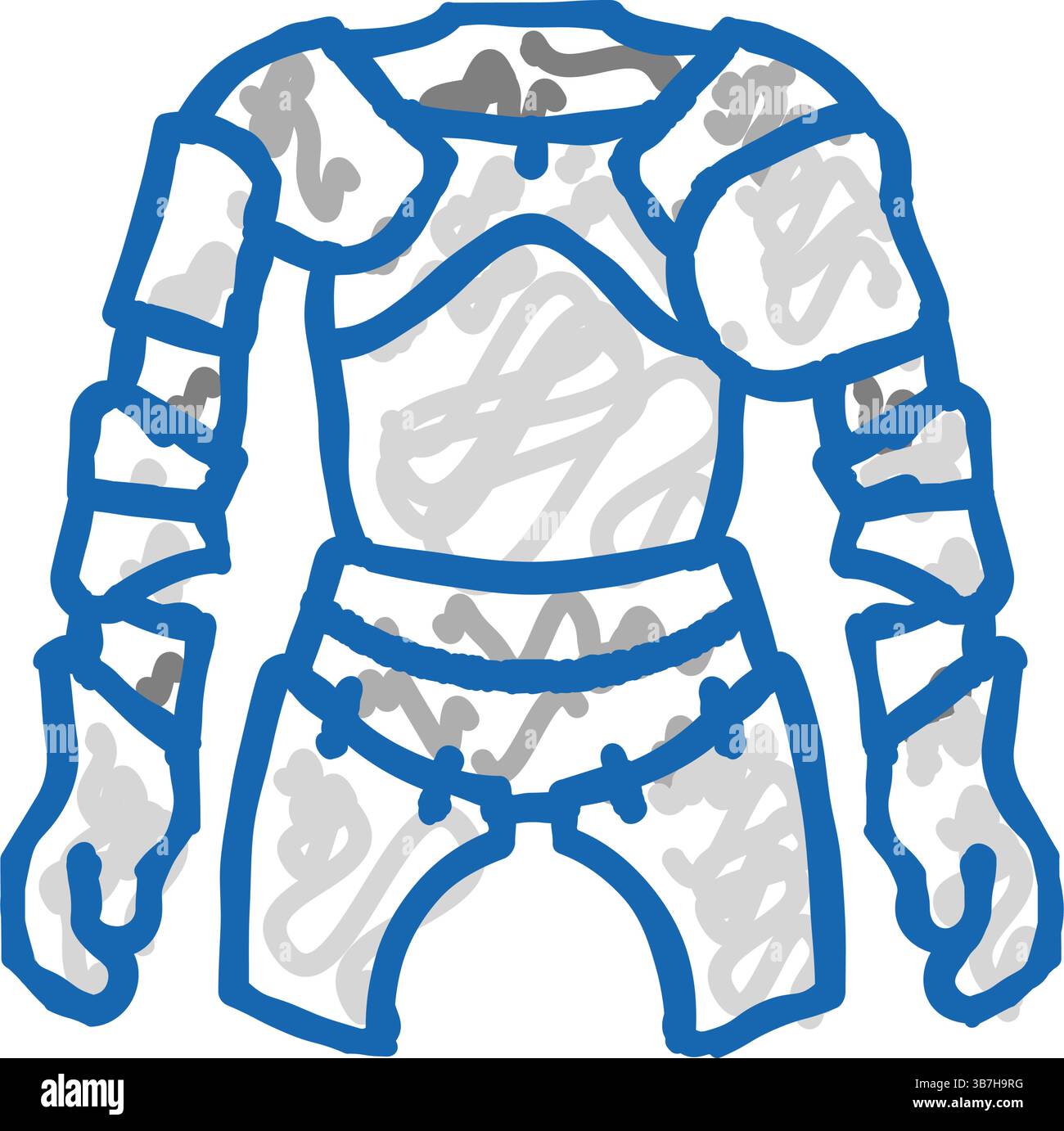 armor knight icon doodle illustration Stock Vector Image & Art - Alamy