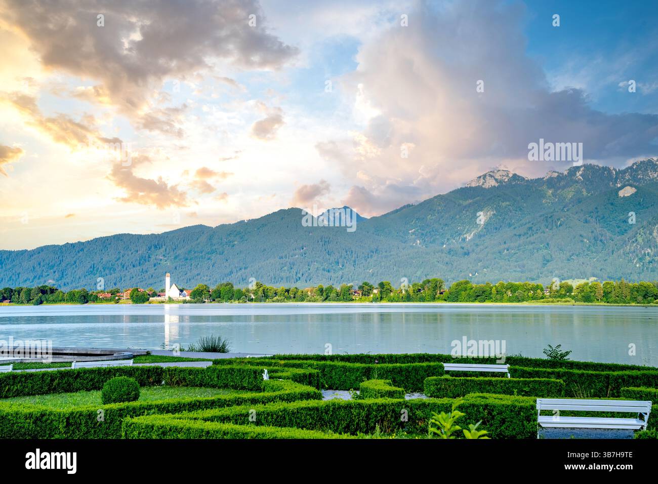 Fuessen, Forggensee, Lake, Bavaria, Germany Stock Photo - Alamy