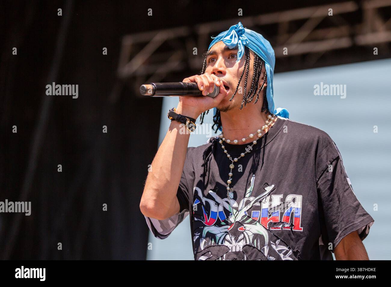 August 1, 2019, Chicago, Illinois, U.S: Rapper KILLY (KHALIL TATEM ...