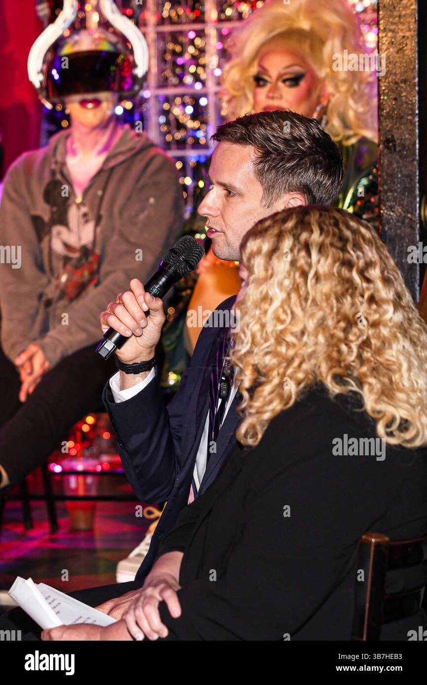 Ny. 06th May, 2025. Stacy Lentz, Erik Bottcher at a public appearance ...