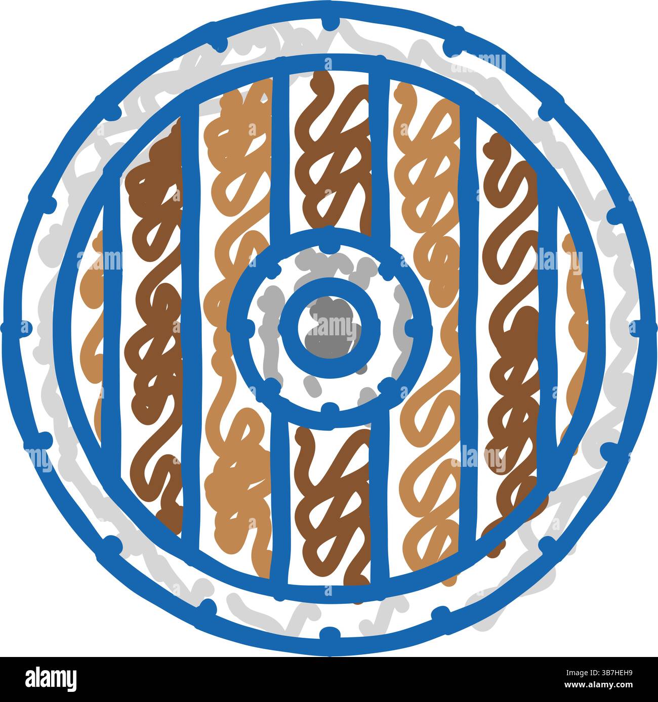 shield medieval icon doodle illustration Stock Vector Image & Art - Alamy