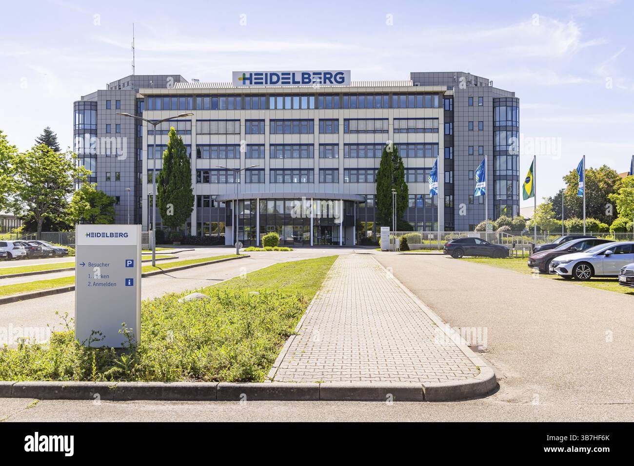 Heidelberger Druckmaschinen AG. Administration building and printing ...