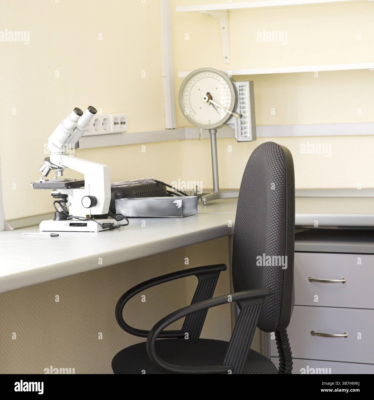 Modern interior of biological laboratory in research centre Stock Photo ...
