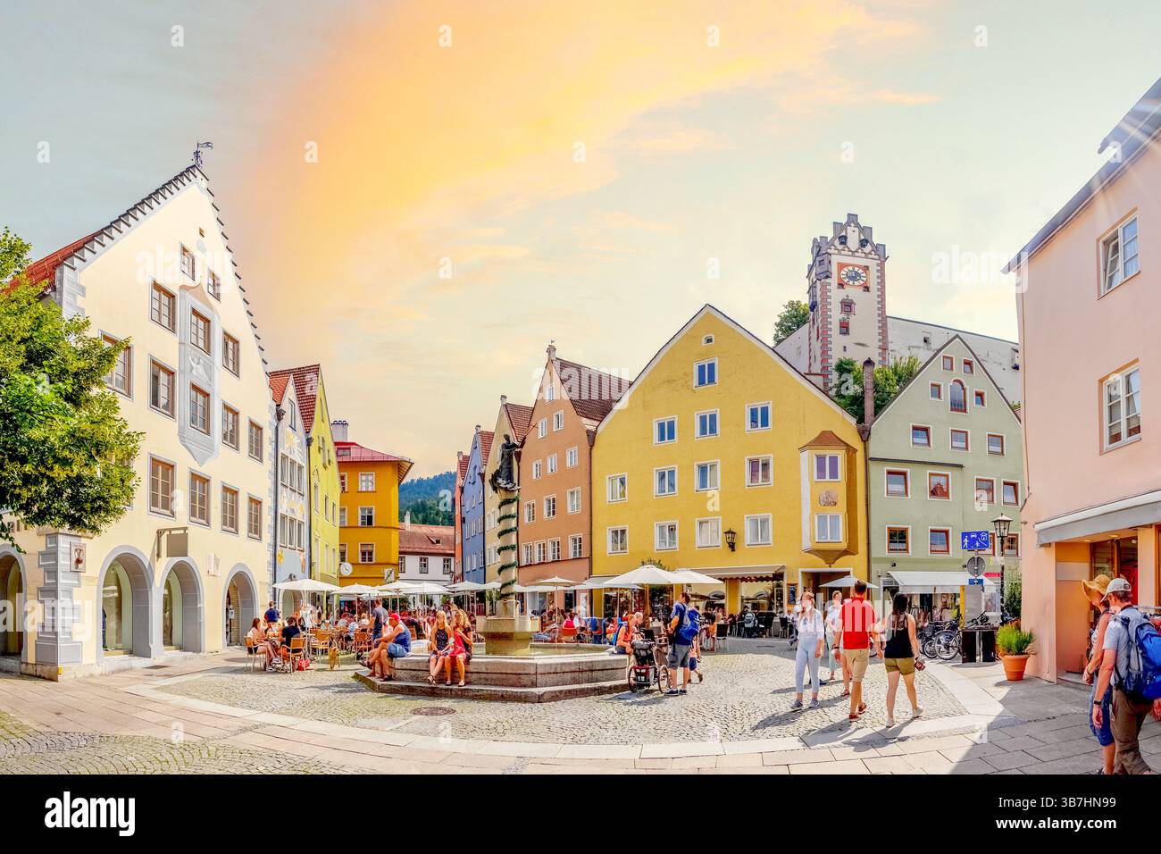 Fuessen, Forggensee, Lake, Bavaria, Germany Stock Photo - Alamy