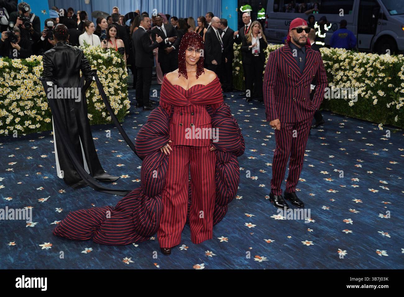 Ny. 05th May, 2025. Alicia Keys, Swizz Beatz at arrivals for The 2025 ...