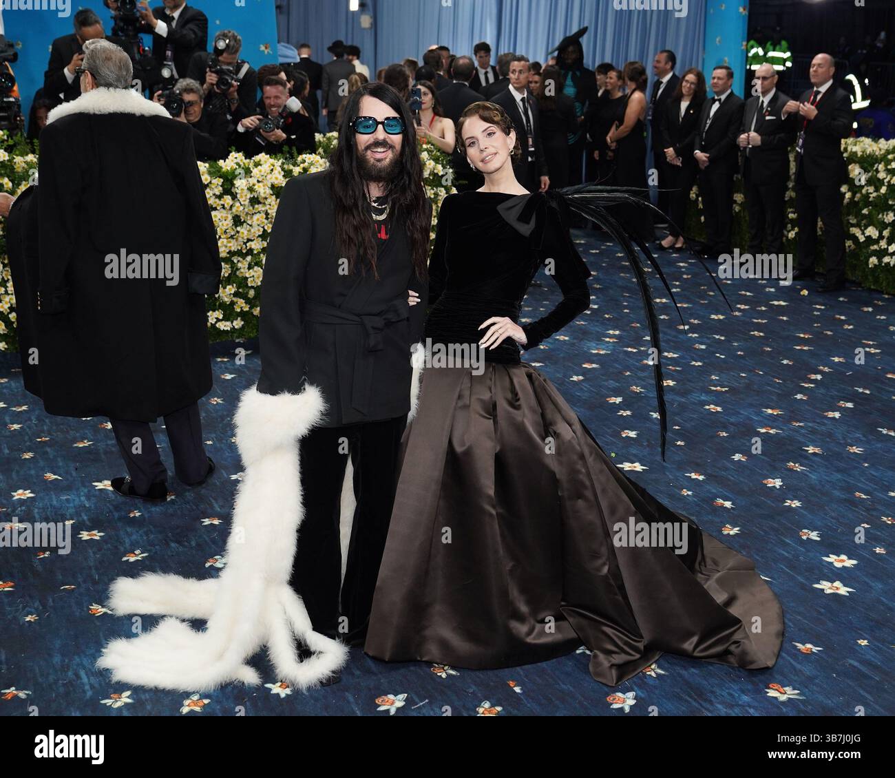 Alessandro Michele, Lana Del Rey at arrivals for The 2025 Costume ...