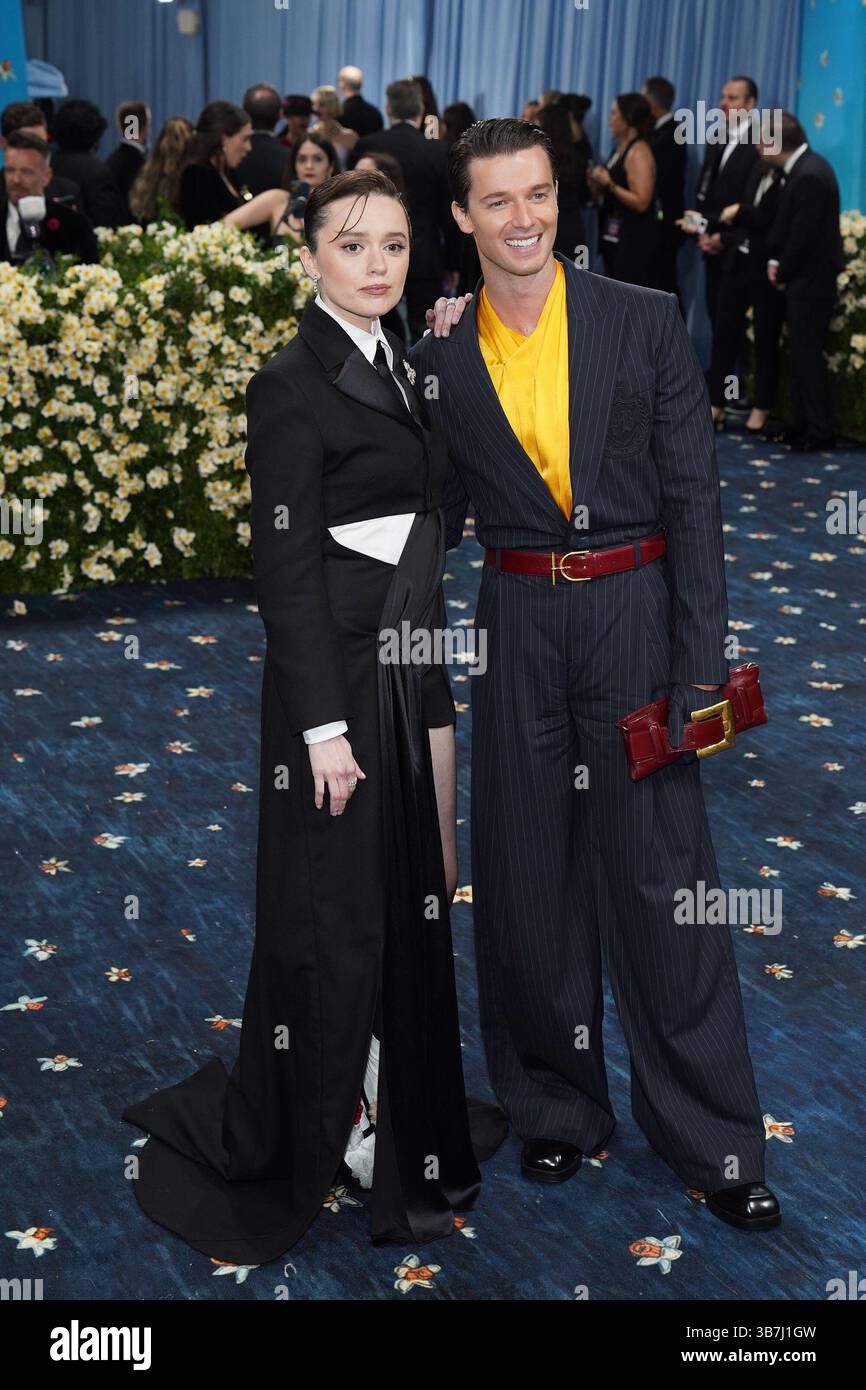 Ny. 05th May, 2025. Aimee Lou Wood, Patrick Schwarzenegger at arrivals ...