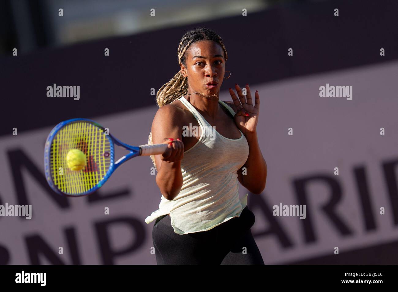 Rome, Italy. 06th May, 2025. Tyra Caterina Grant of Italy training ...
