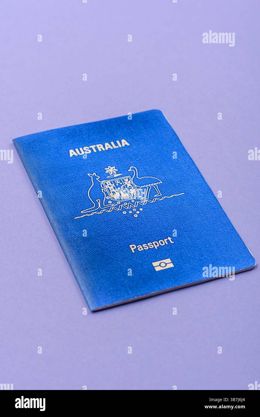 Australian passport for travelling, flying and doing business ...