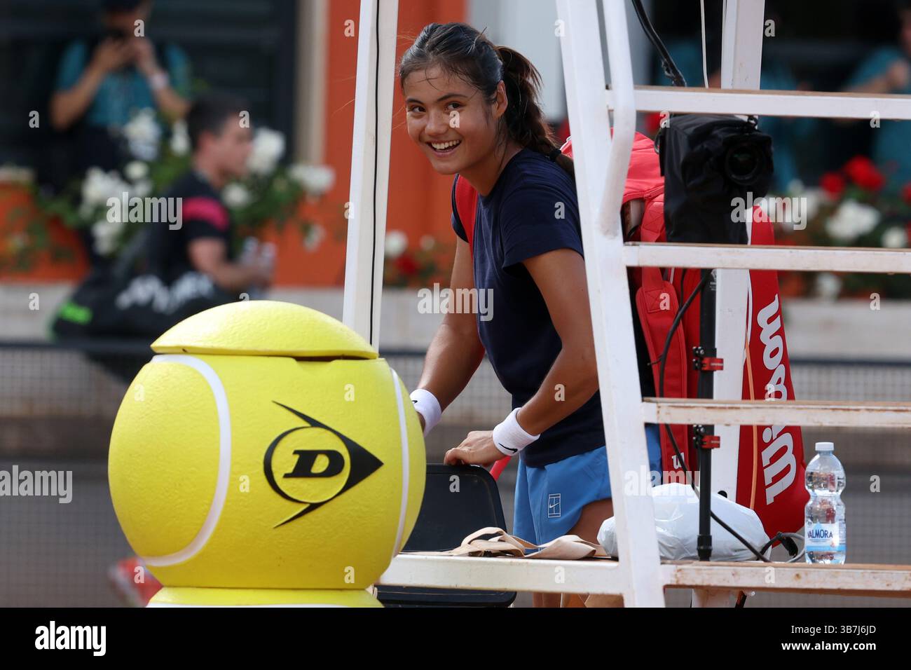 Rome Italy 06.05.2025: Emma Raducanu ranking 49 during the training ...