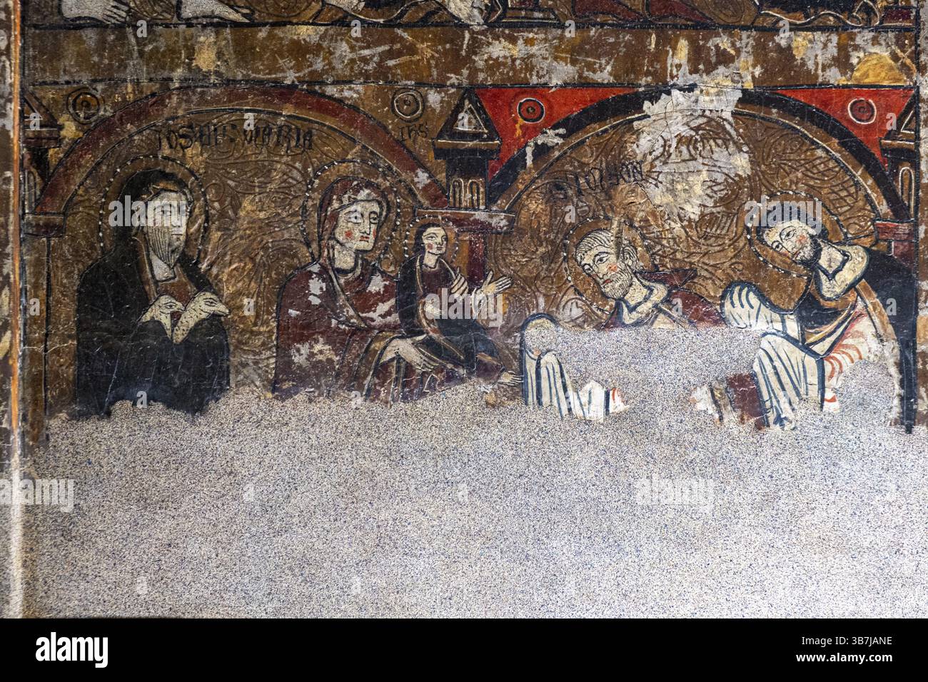 Presentation of Jesus in the temple, altar frontal of Santa Maria de ...