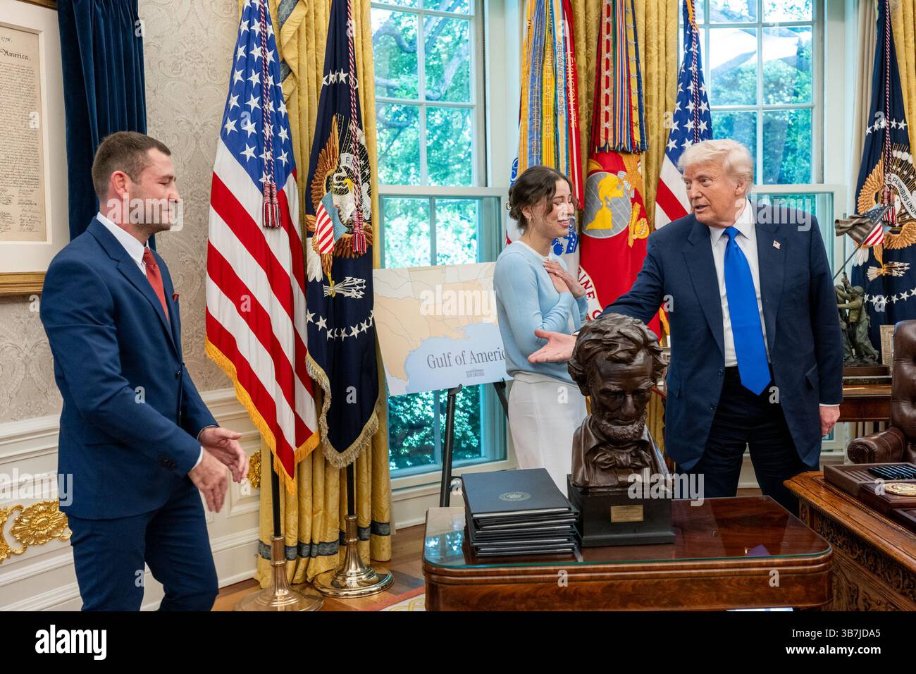 May 5, 2025 - Washington, District of Columbia, U.S. - President Donald ...