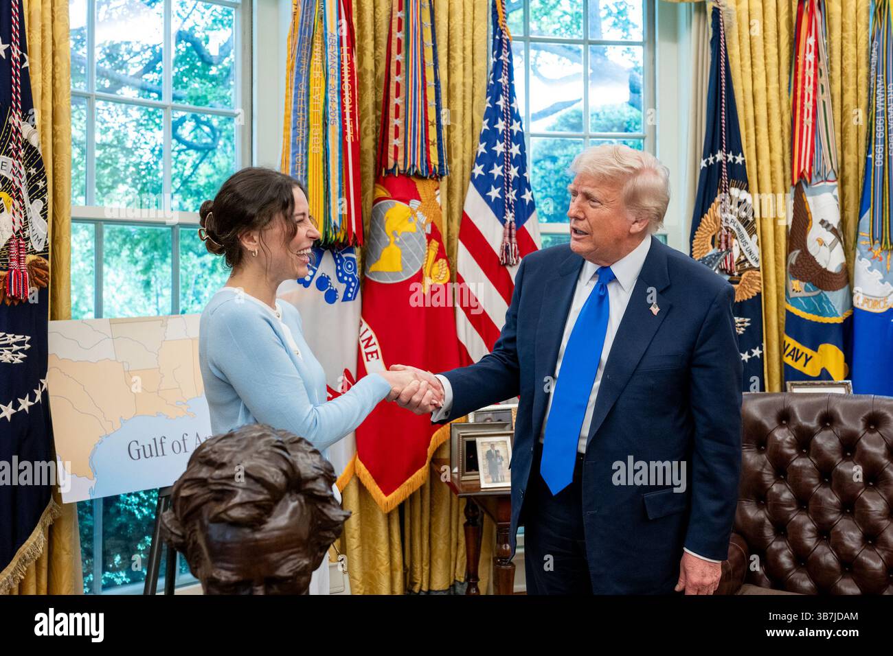May 5, 2025 - Washington, District of Columbia, U.S. - President DONALD ...