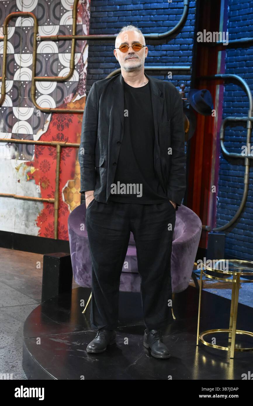 Rome, Italy. 06th May, 2025. Rome: Rai Studios ex Dear. Transmission Ciao Maschio. In the photo ...