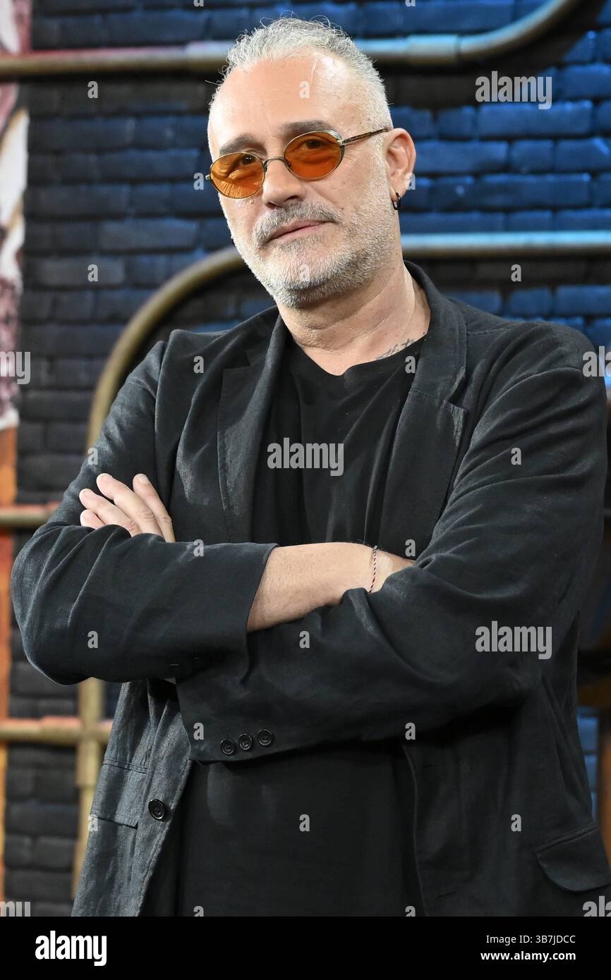 Rome, Italy. 06th May, 2025. Rome: Rai Studios ex Dear. Transmission Ciao Maschio. In the photo ...