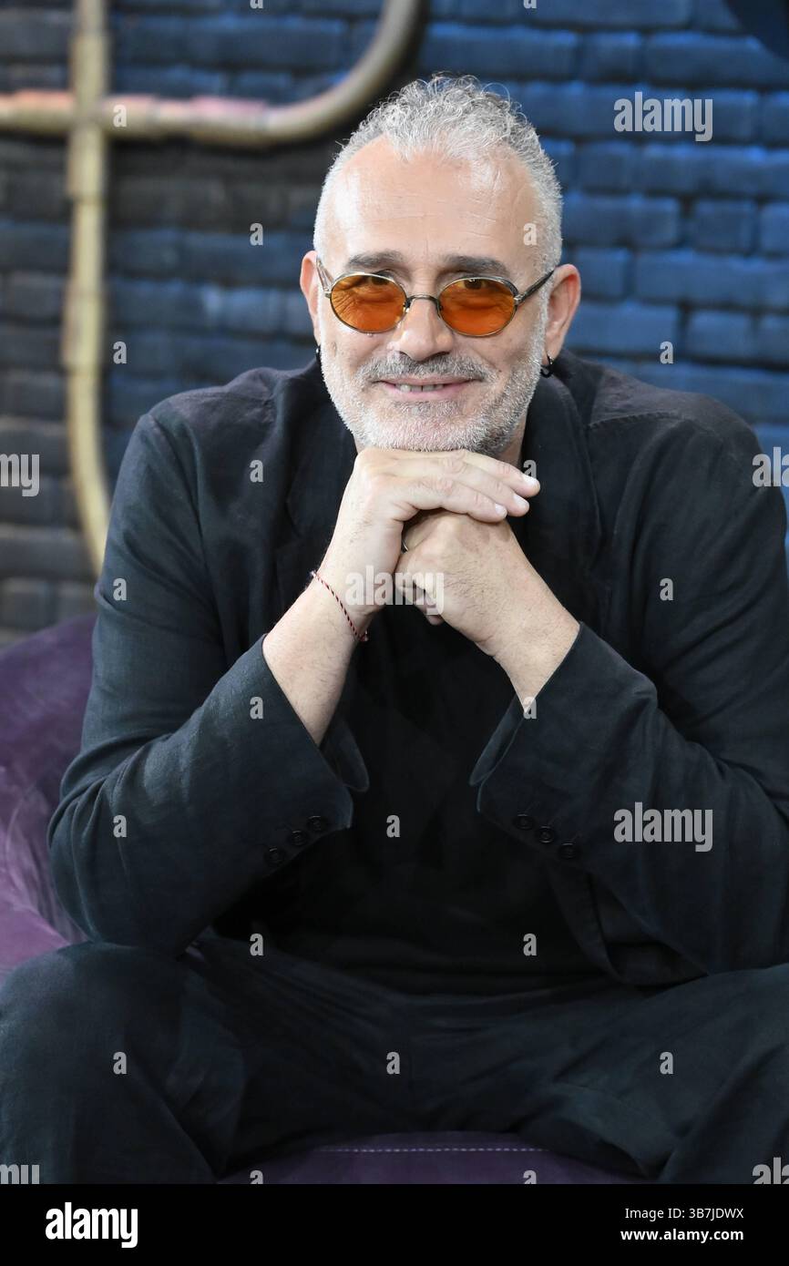 Rome, Italy. 06th May, 2025. Rome: Rai Studios ex Dear. Transmission Ciao Maschio. In the photo ...