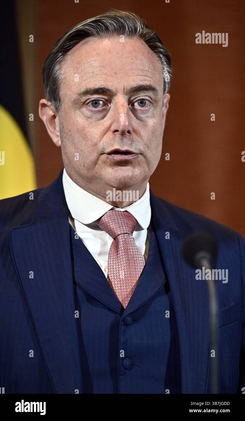 The Hague, Netherlands. 06th May, 2025. Prime Minister Bart De Wever ...