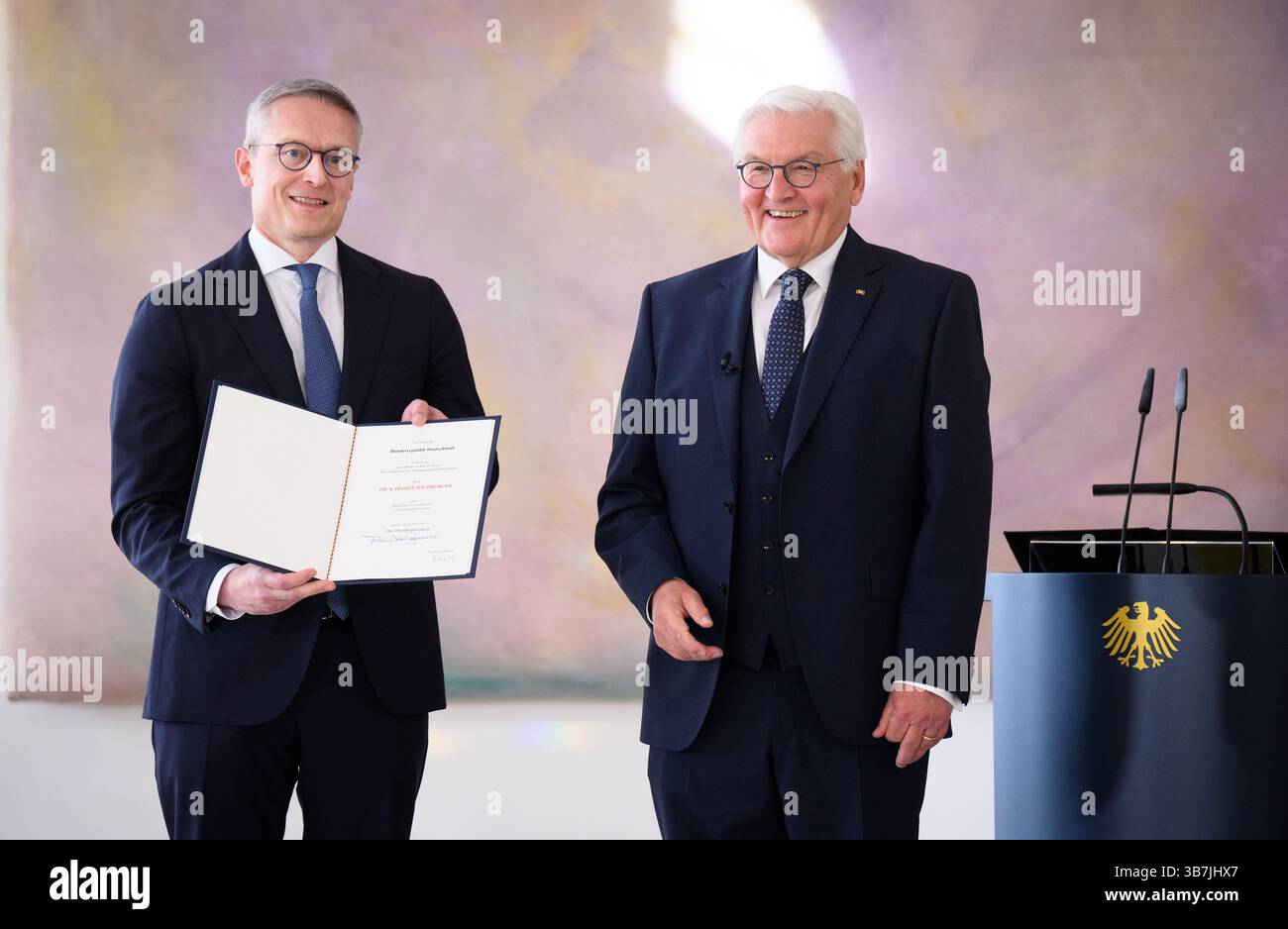 Berlin, Germany. 06th May, 2025. Federal President Frank-Walter ...